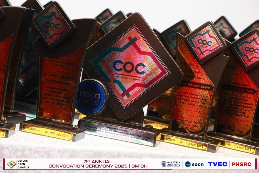 3rd Annual Convocation Ceremony of Ceylon Open Campus - 2025 | Minnal ...